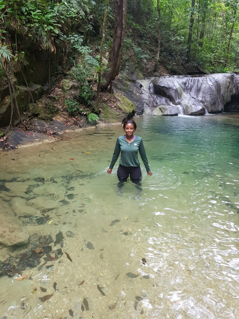 Turure Water Steps – One of my favorite spots in Trinidad – Celly Hikes